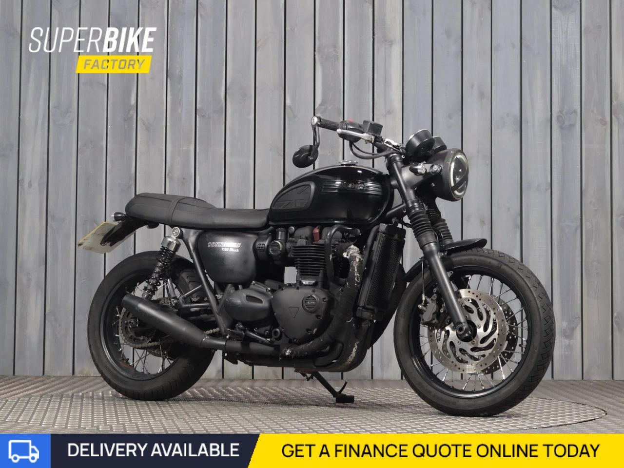 2016 TRIUMPH BONNEVILLE T120 BLACK with 14980 miles - Used Motorbikes ...