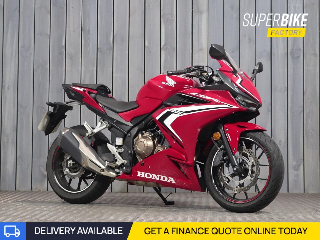 2022 HONDA CBR500R RED with 2664 miles - Used Motorbikes Dealer ...