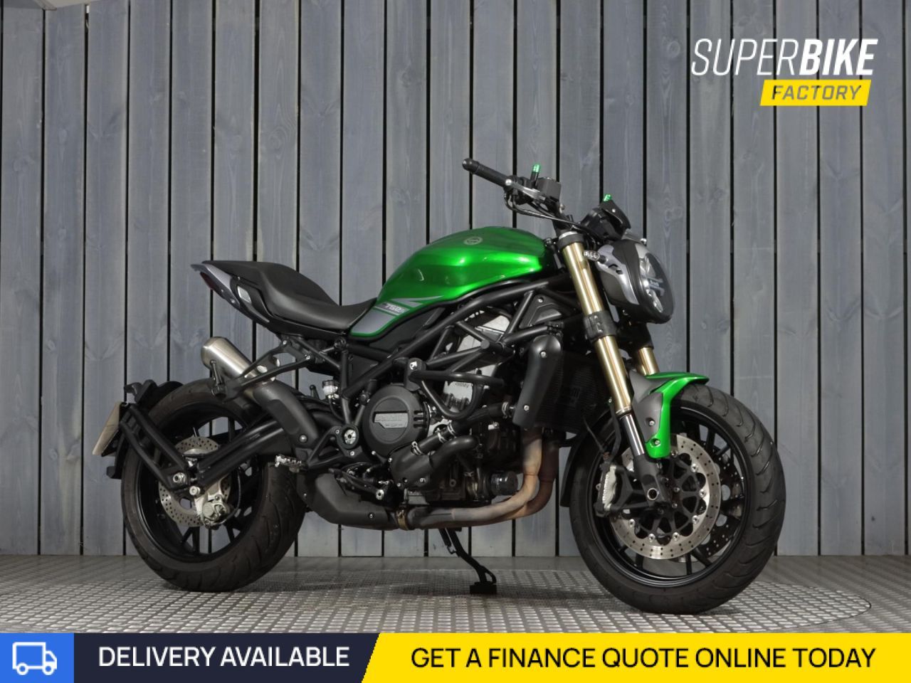 2021 BENELLI 752S GREEN with 4025 miles - Used Motorbikes Dealer ...