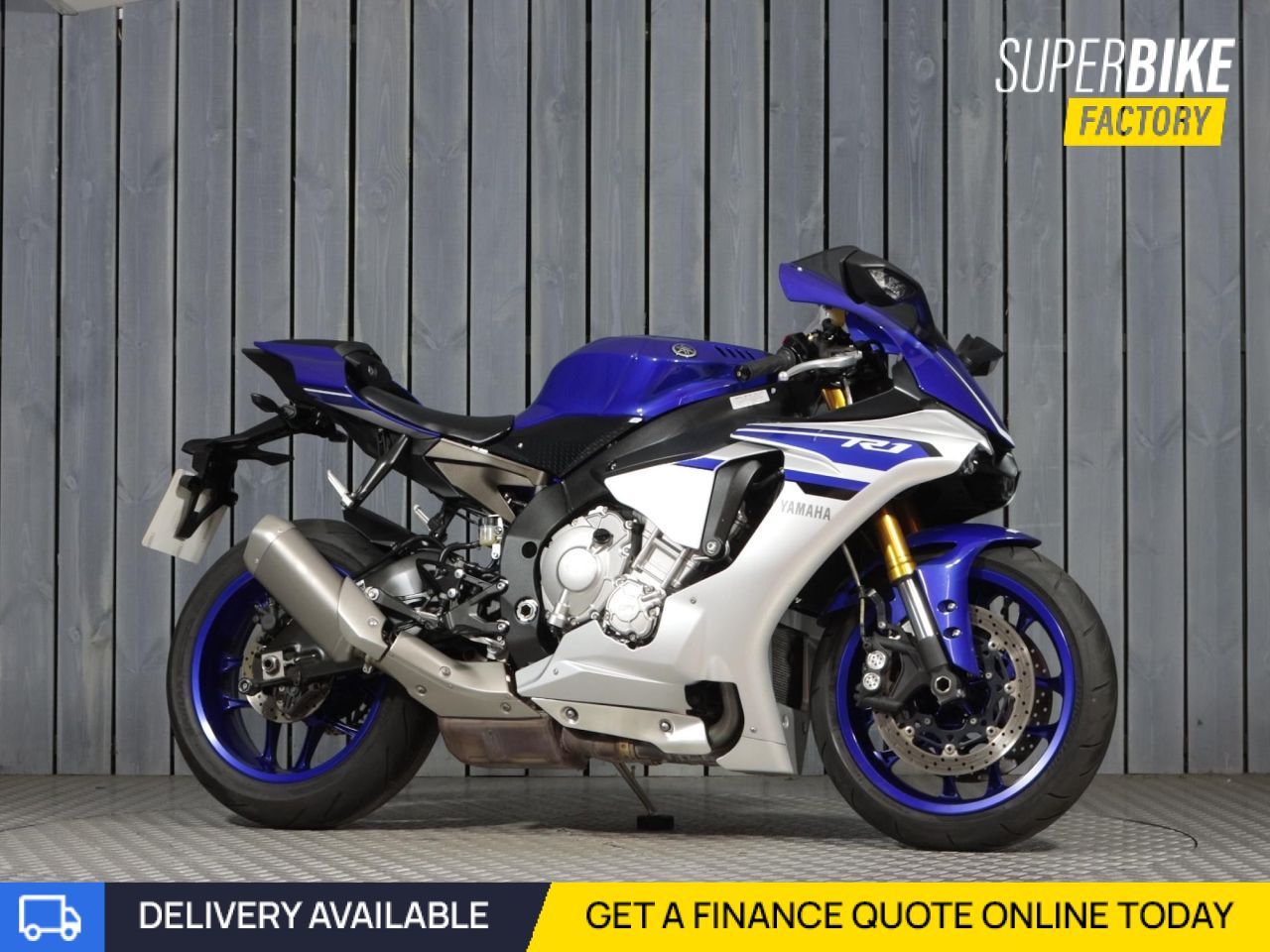 2016 YAMAHA R1 BLUE with 13423 miles - Used Motorbikes Dealer: Cheshire ...