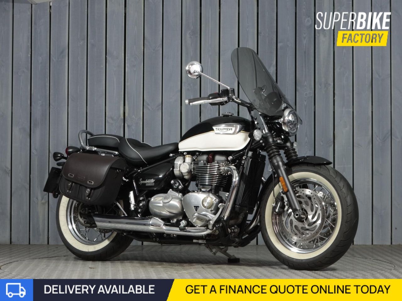 2023 TRIUMPH SPEEDMASTER 1200 BLACK with 1407 miles - Used Motorbikes ...