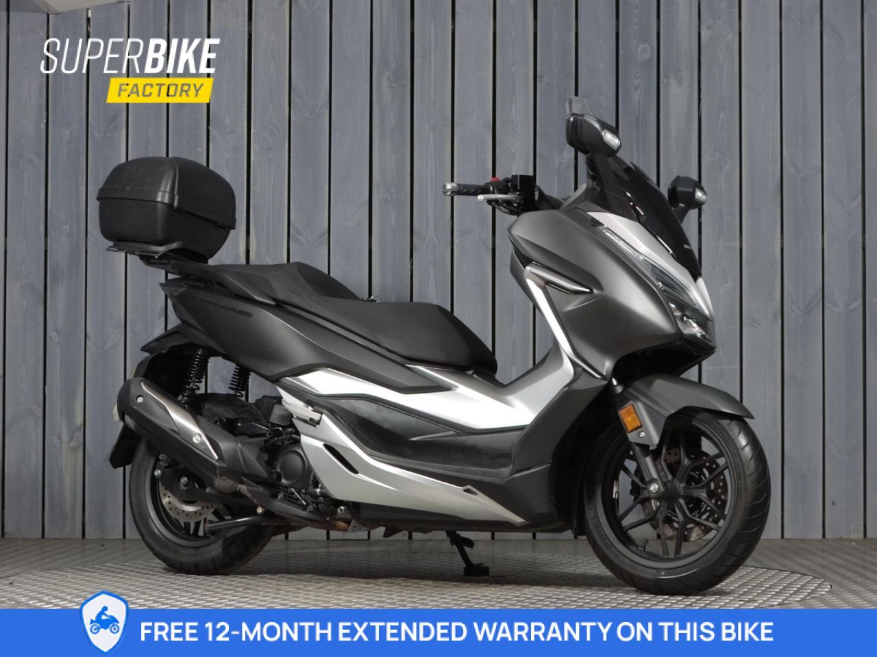2020 HONDA FORZA 300 GREY with 2856 miles - Used Motorbikes Dealer ...