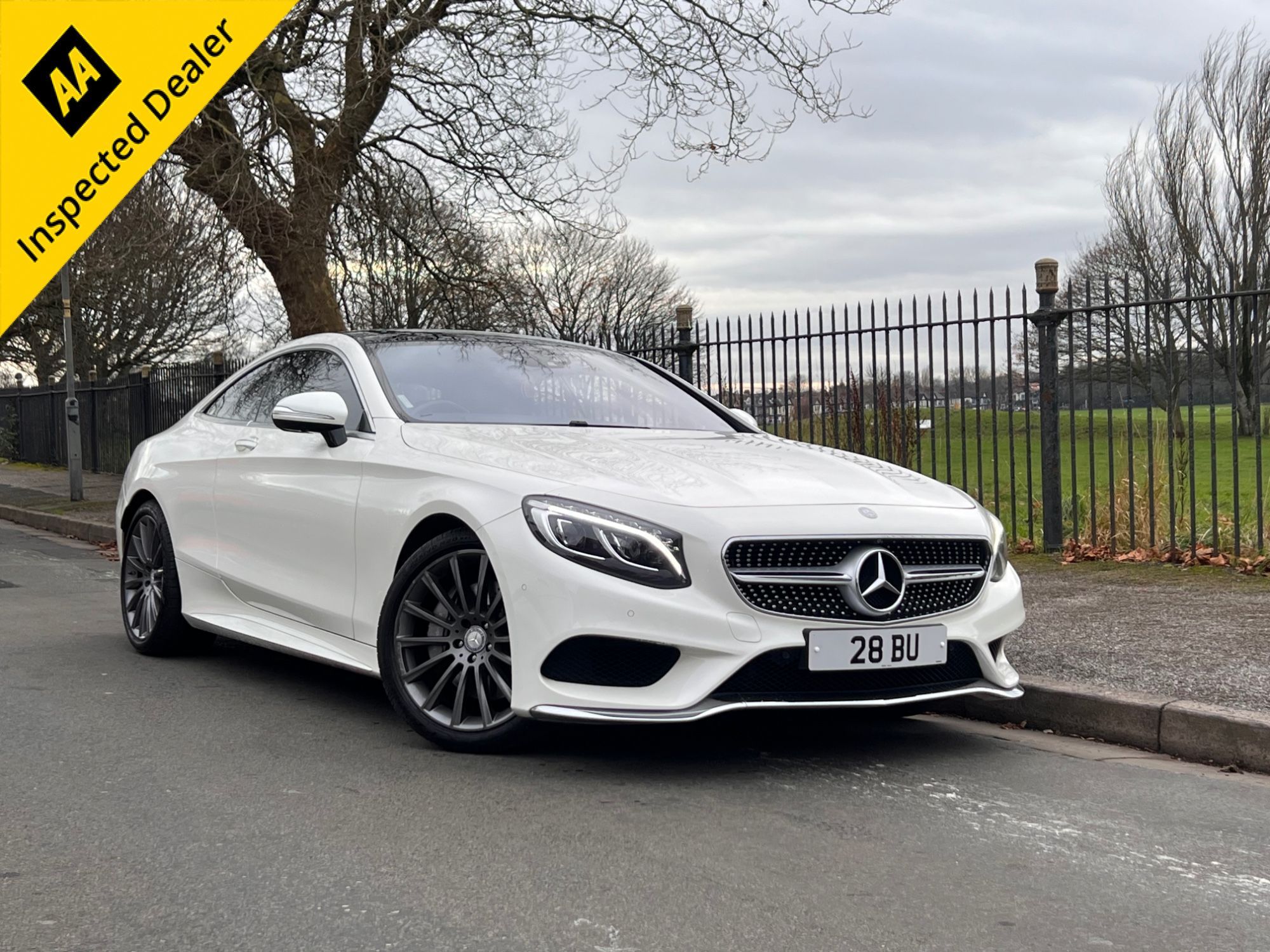 Mercedes-Benz S-Class 4.7 S500 V8 Amg Line (premium) Coupe 2dr Petrol G ...