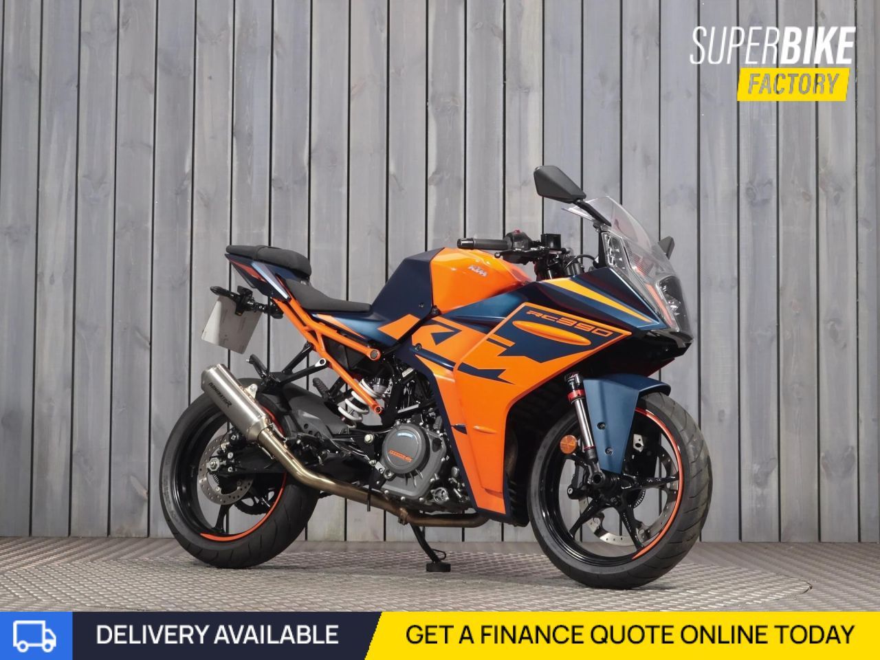 2022 KTM RC 390 BLUE with 4200 miles - Used Motorbikes Dealer: Cheshire ...