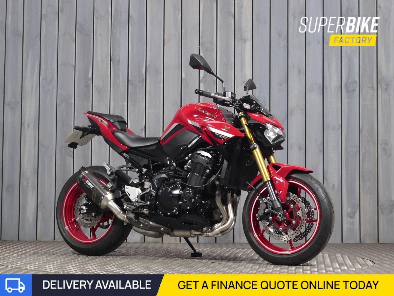 2023 KAWASAKI Z900 RED with 1300 miles - Used Motorbikes Dealer ...