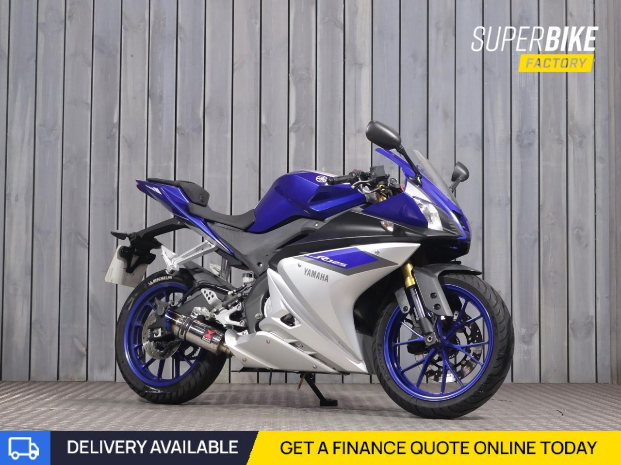 2016 YAMAHA R125 BLUE with 16639 miles - Used Motorbikes Dealer ...