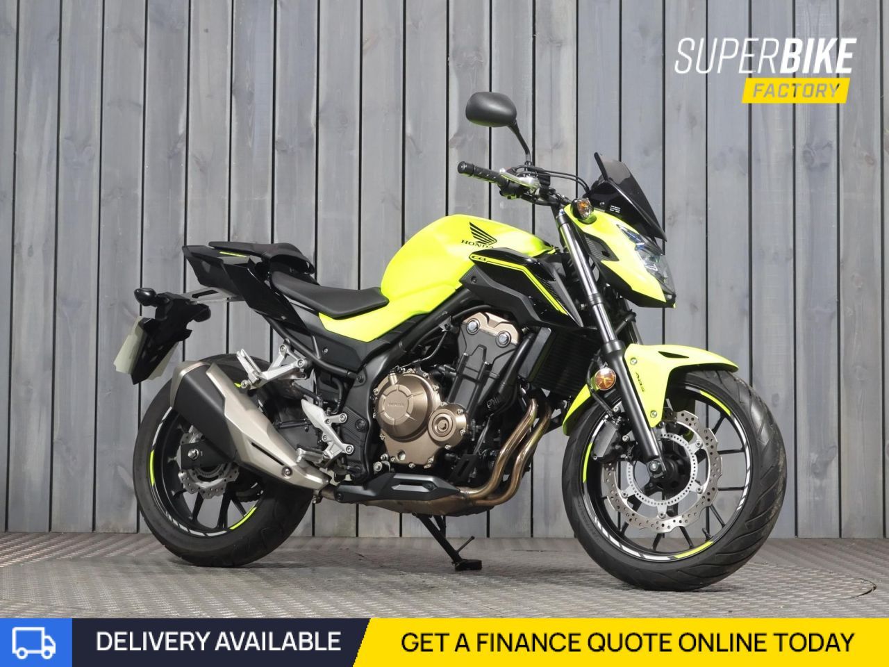 2017 HONDA CB500F - 1020 miles | Superbike Factory