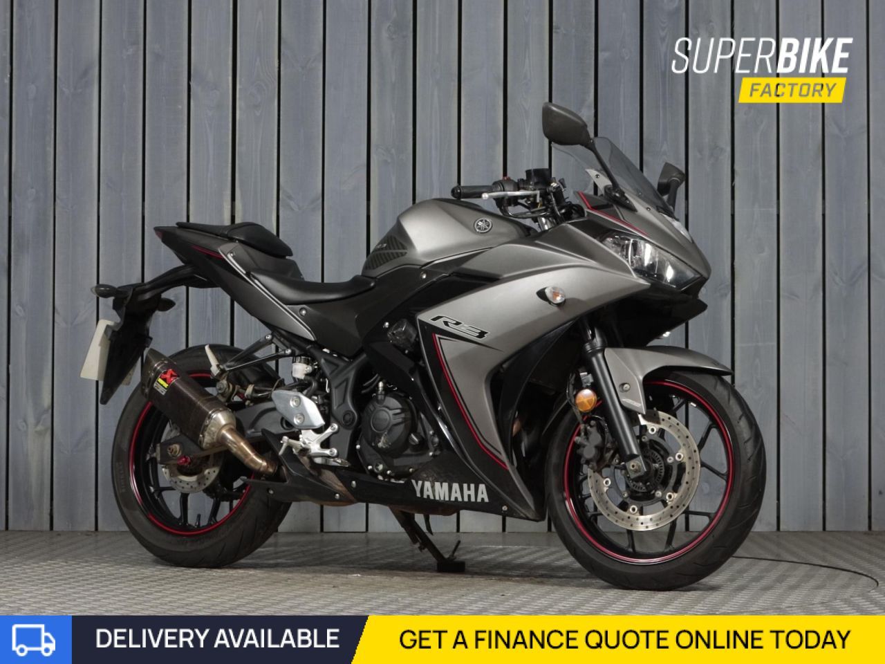 2016 YAMAHA R3 BLACK with 11039 miles - Used Motorbikes Dealer ...