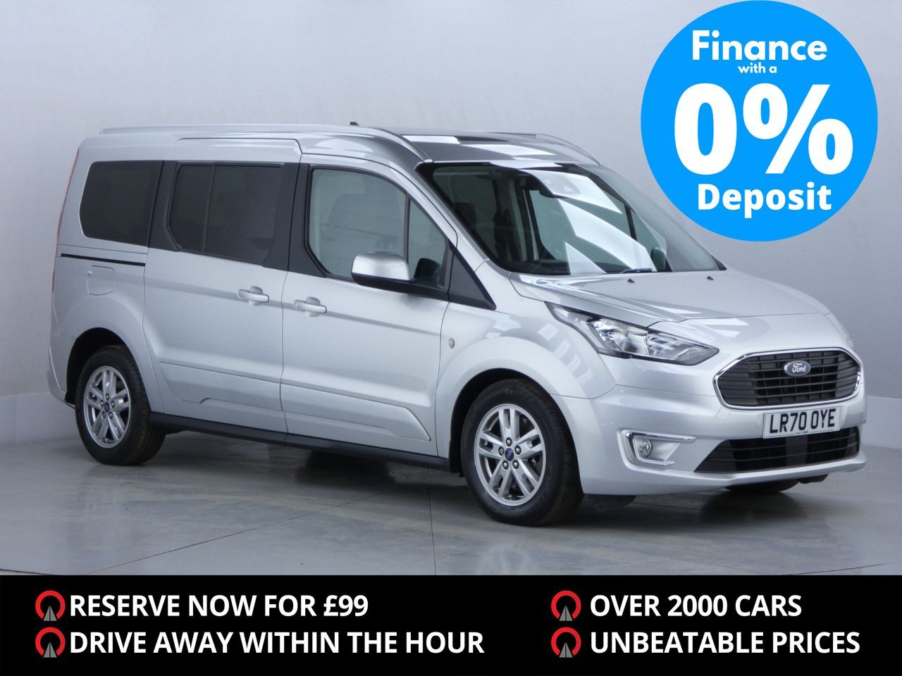 2020 Ford Grand Tourneo Connect Titanium £17,700