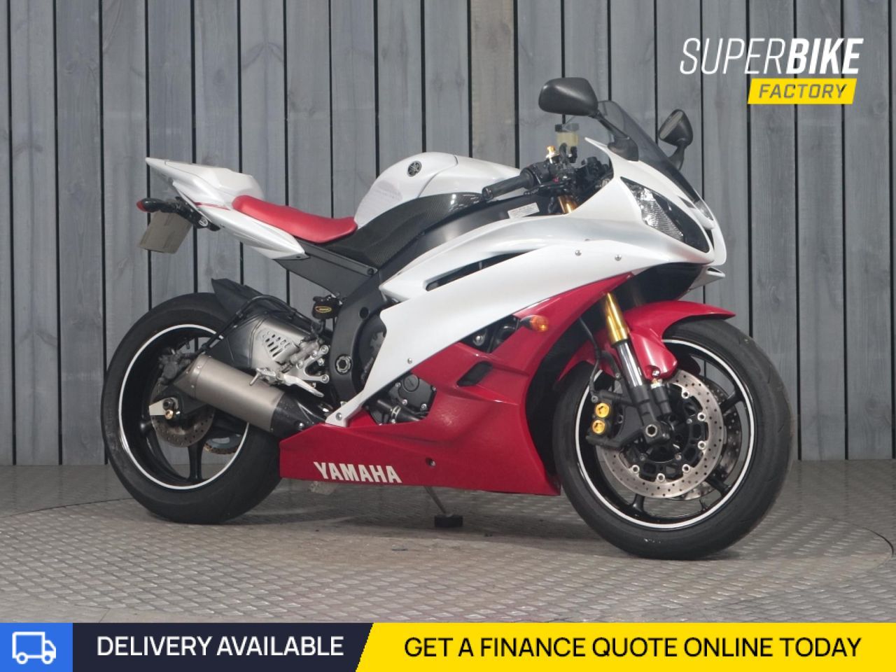 2007 YAMAHA R6 WHITE with 18884 miles - Used Motorbikes Dealer ...