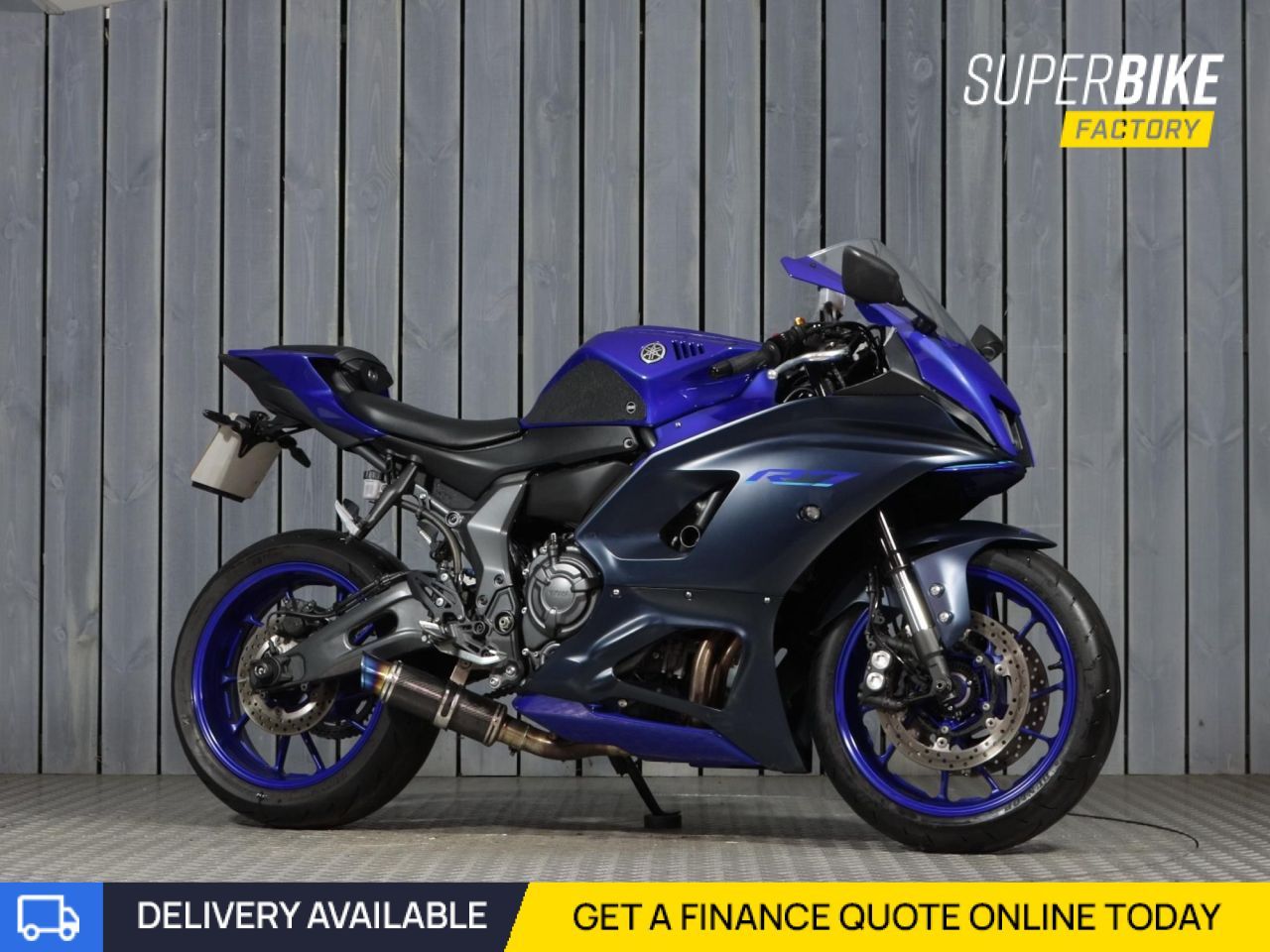 2022 YAMAHA R7 - 7083 miles | Superbike Factory