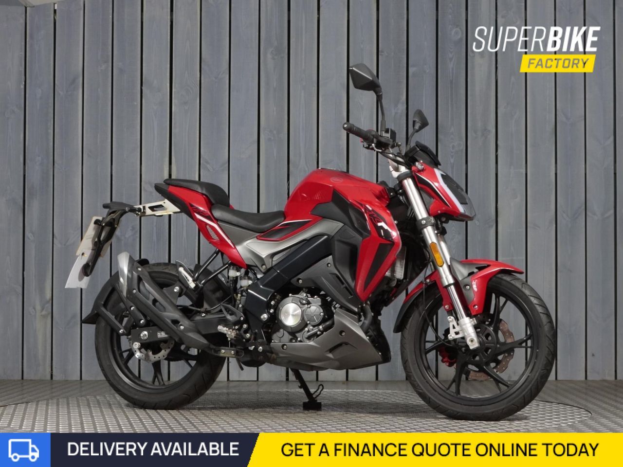 2019 KEEWAY RKF 125 RED with 550 miles - Used Motorbikes Dealer ...