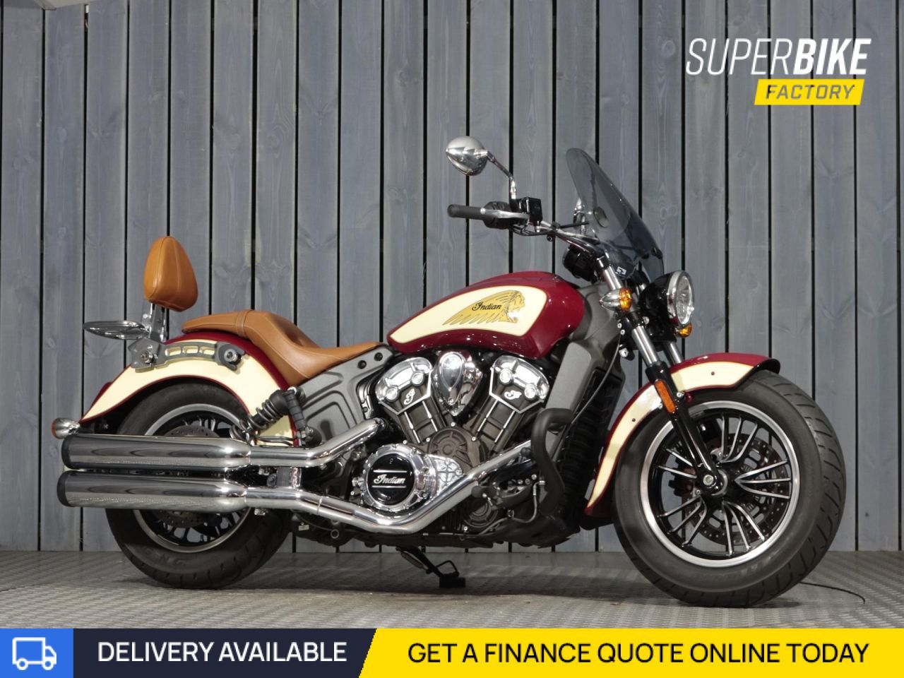 2020 INDIAN SCOUT RED with 1320 miles - Used Motorbikes Dealer ...
