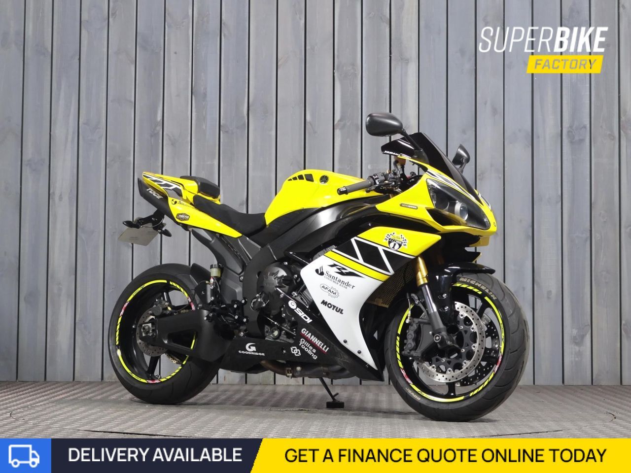 2007 YAMAHA R1 YELLOW with 16932 miles - Used Motorbikes Dealer ...