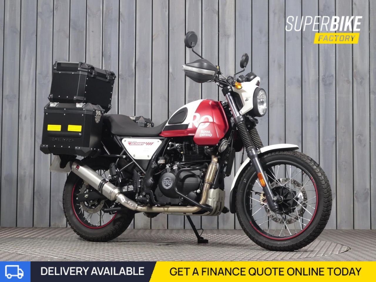 2023 ROYAL ENFIELD SCRAM 411 WHITE with 692 miles - Used Motorbikes ...