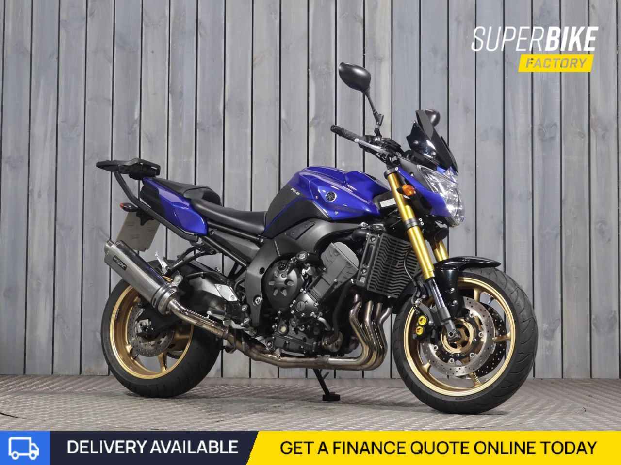 2012 YAMAHA FZ8 BLUE with 10481 miles - Used Motorbikes Dealer ...