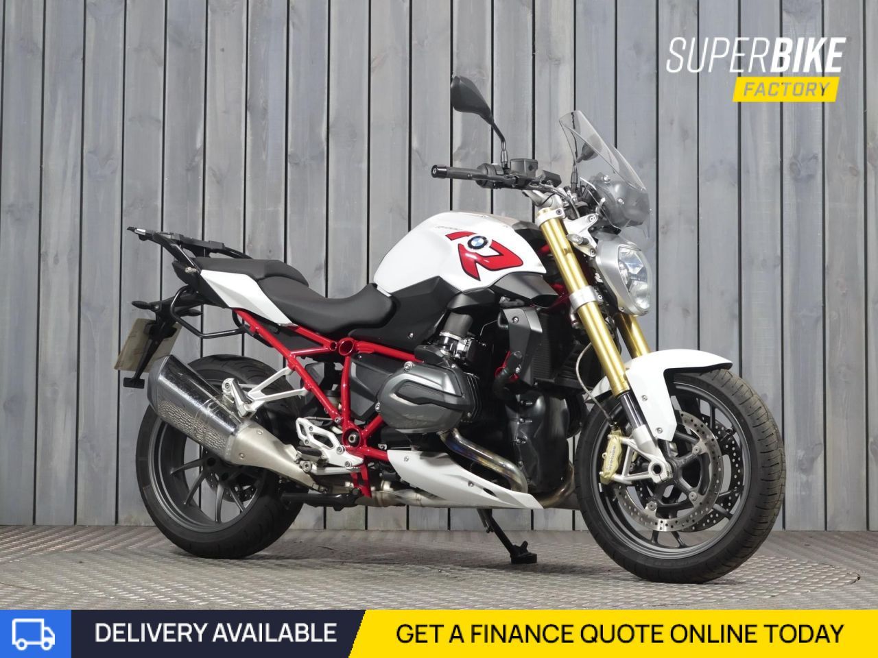 2016 BMW R1200R WHITE with 4581 miles - Used Motorbikes Dealer ...