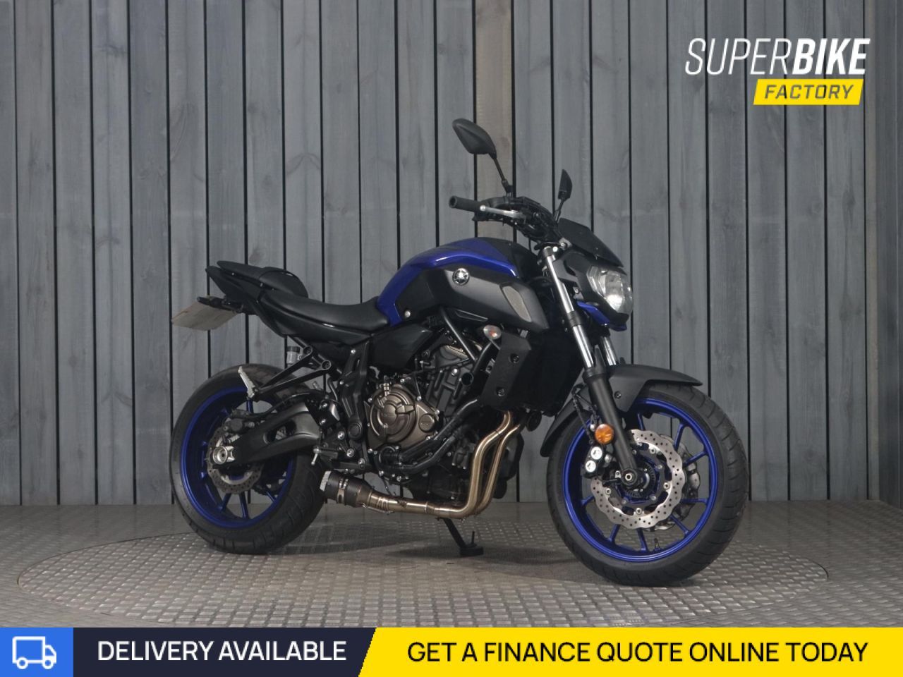 2018 YAMAHA MT-07 - 1238 miles | Superbike Factory