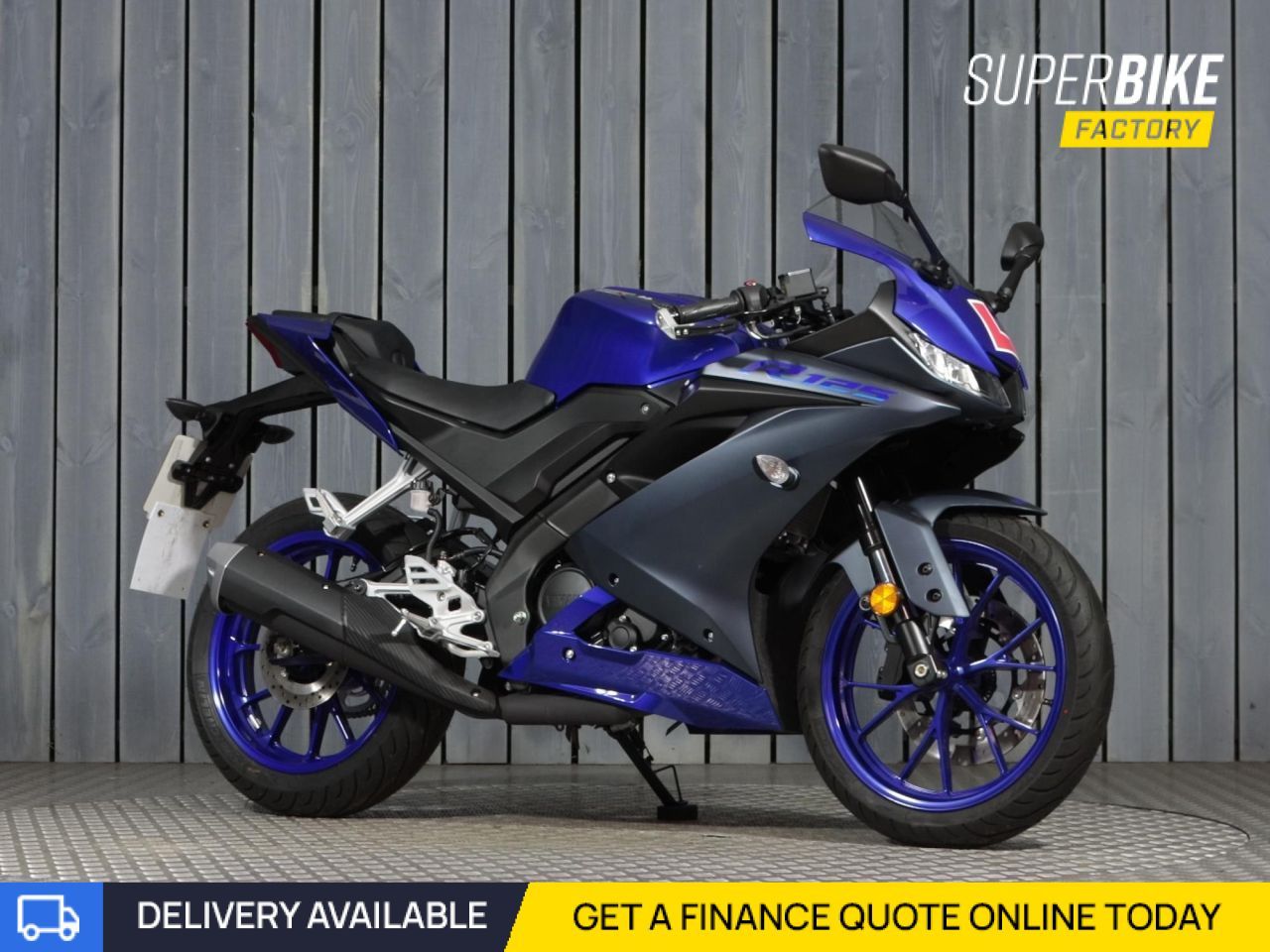 2023 YAMAHA R125 BLUE with 105 miles - Used Motorbikes Dealer ...