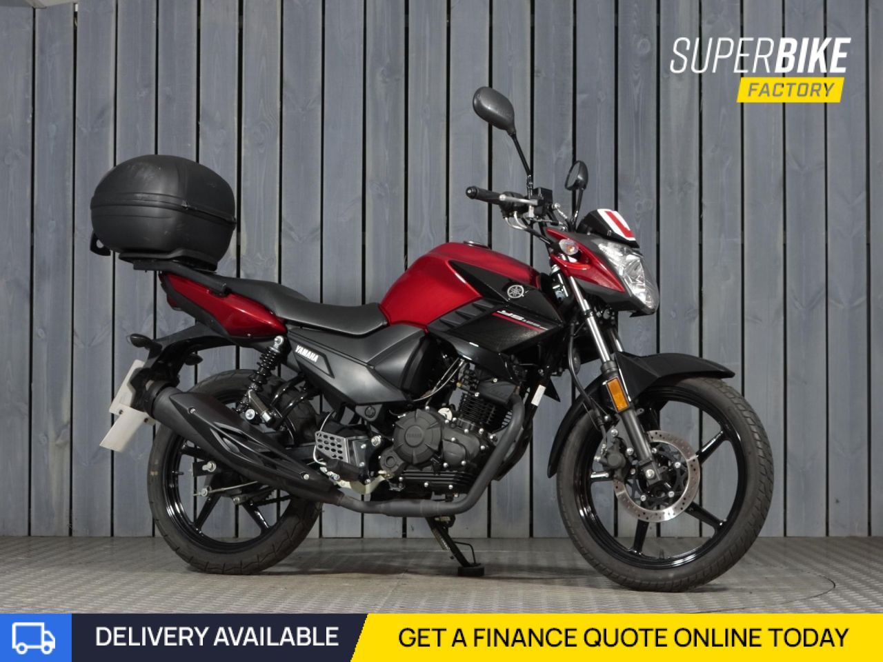 2020 YAMAHA YS125 RED with 1778 miles - Used Motorbikes Dealer ...