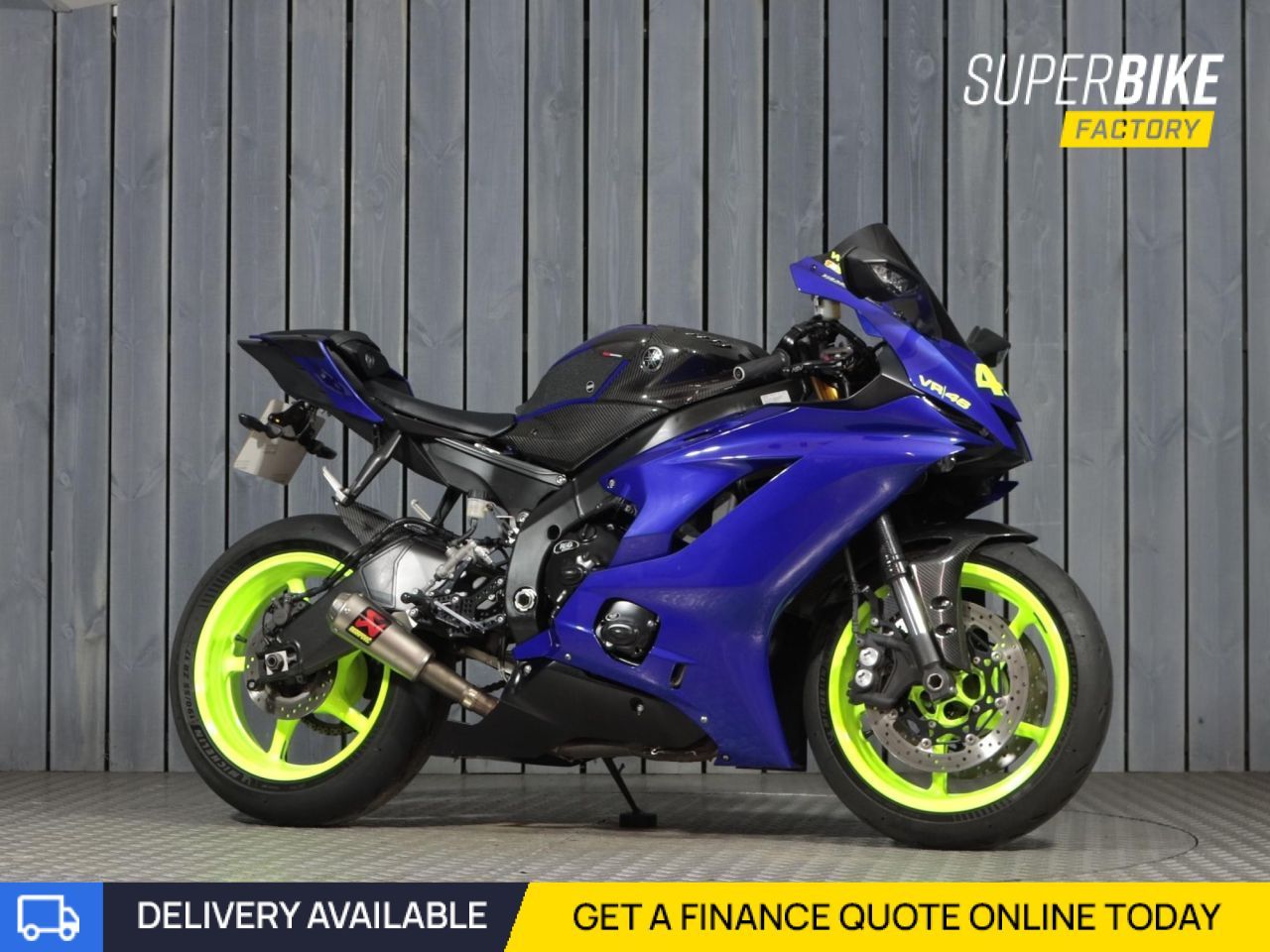 2018 YAMAHA R6 BLUE with 12962 miles - Used Motorbikes Dealer ...