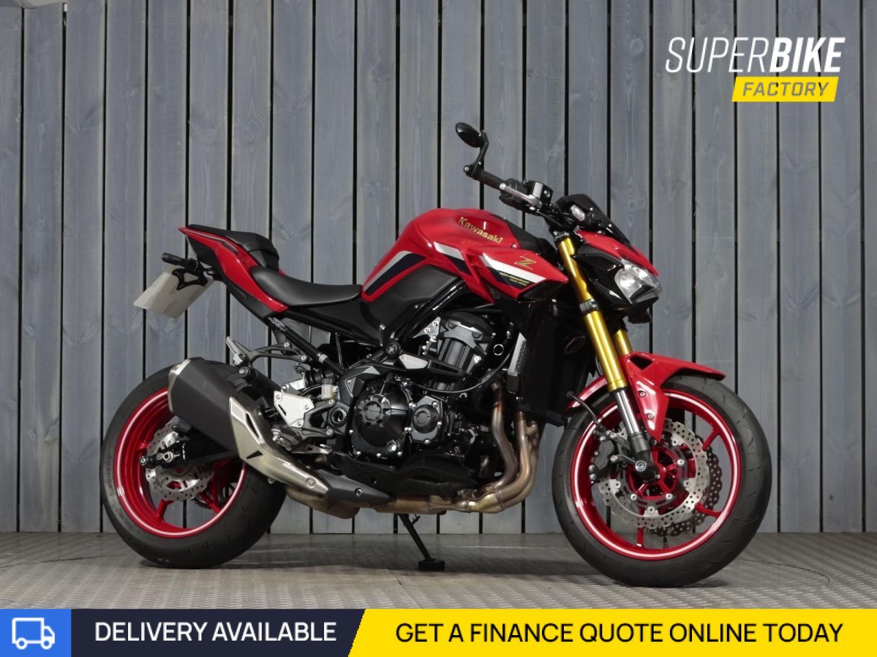 2022 KAWASAKI Z900 RED with 1338 miles - Used Motorbikes Dealer ...