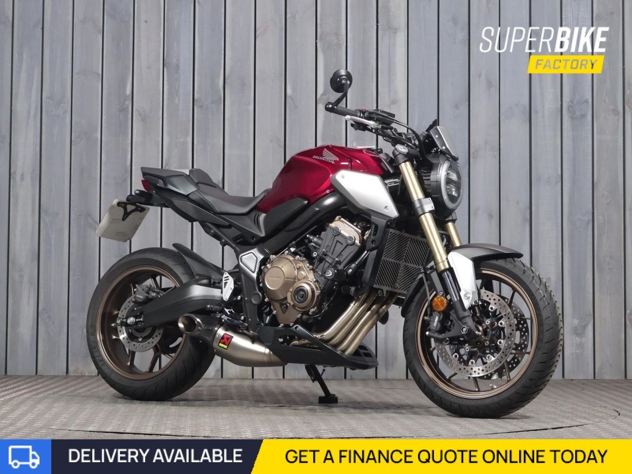 2020 HONDA CB650R RED with 985 miles - Used Motorbikes Dealer: Cheshire & Donington Park: The ...