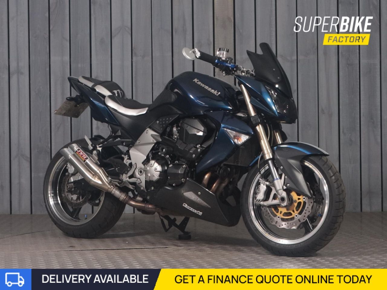 2008 KAWASAKI Z1000 BLUE with 20867 miles - Used Motorbikes Dealer ...