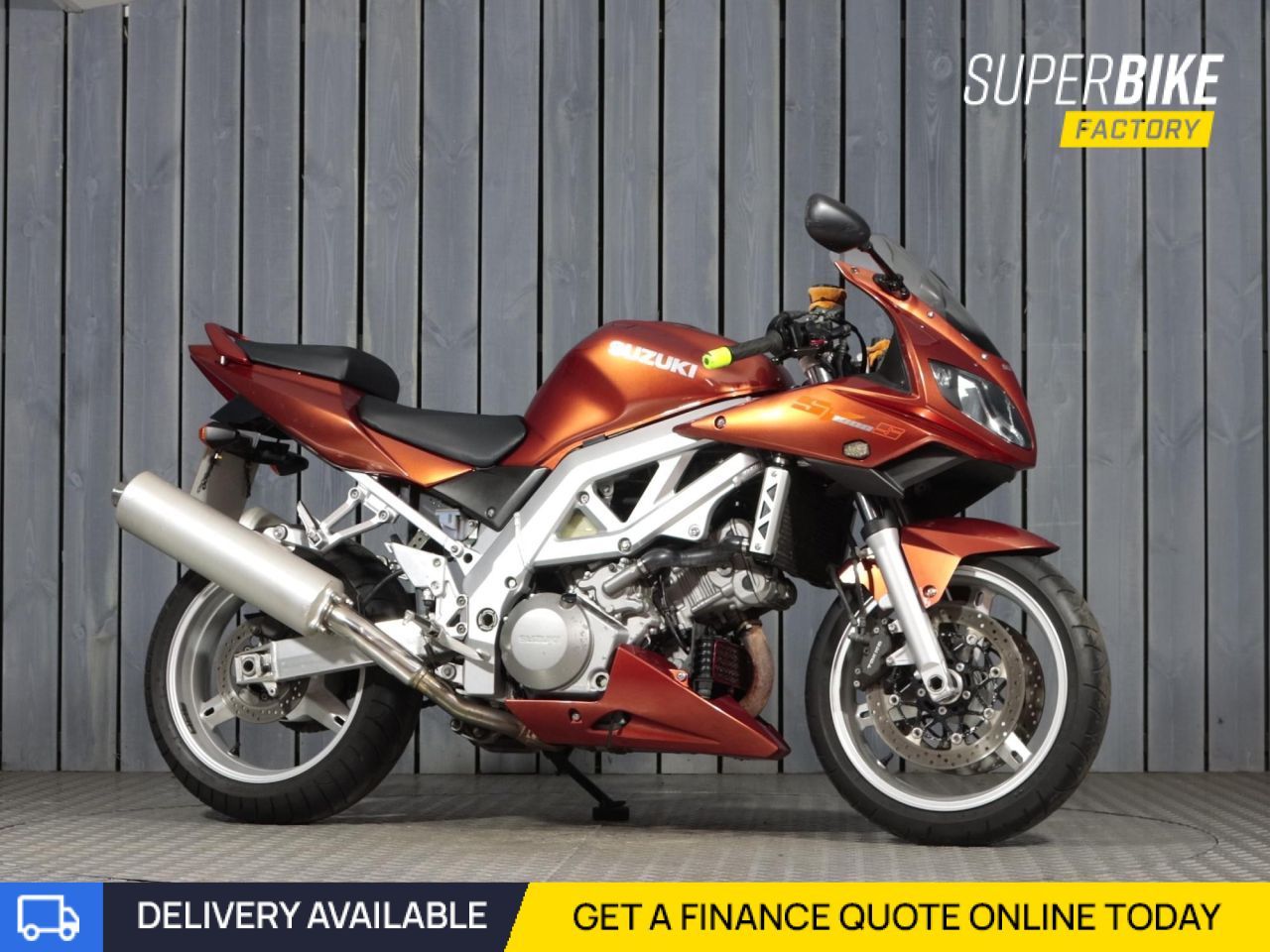 2003 SUZUKI SV1000S BRONZE with 9556 miles - Used Motorbikes Dealer: Cheshire & Donington Park ...