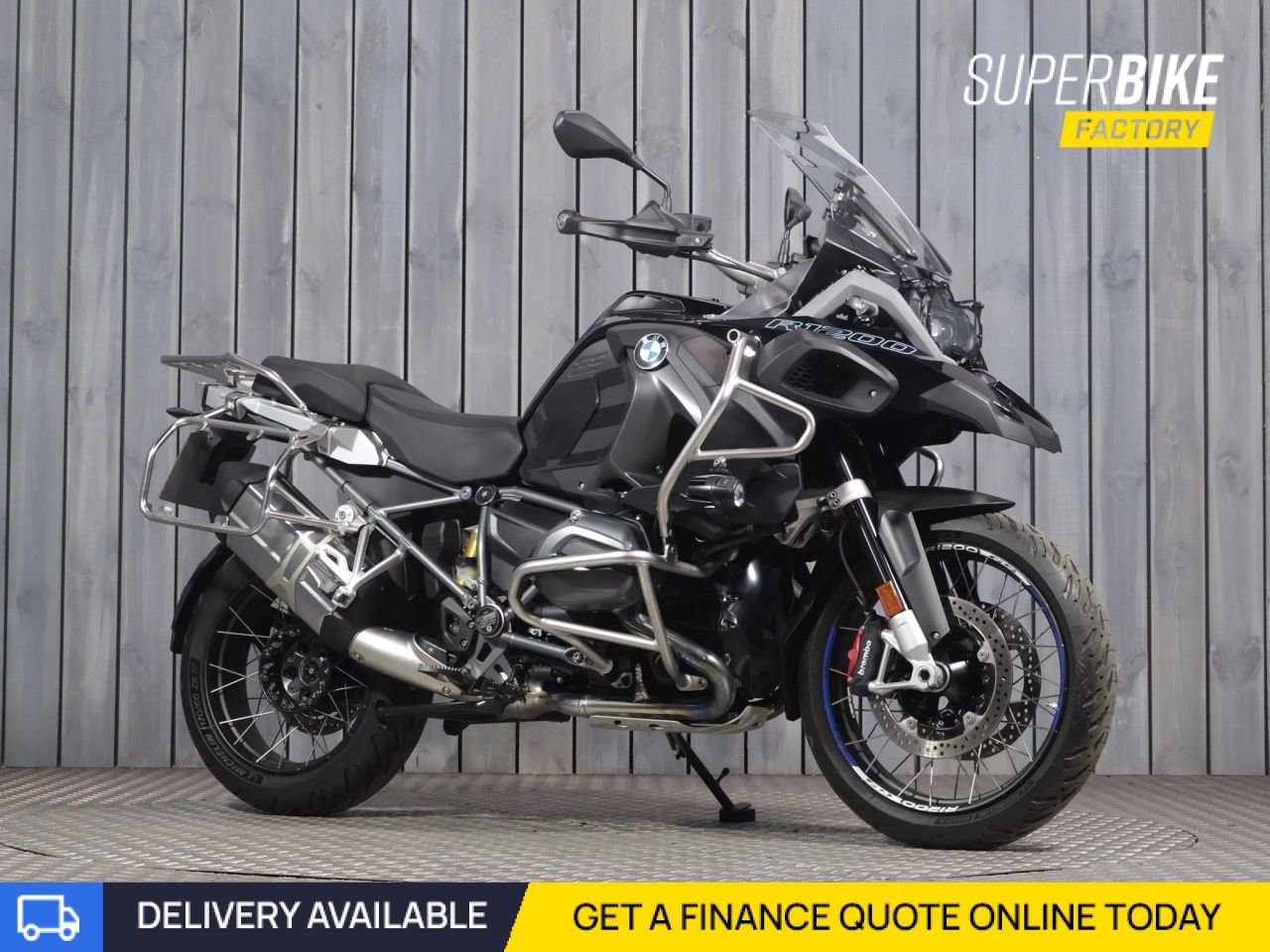 2017 BMW R1200GS ADVENTURE BLACK with 6338 miles - Used Motorbikes ...