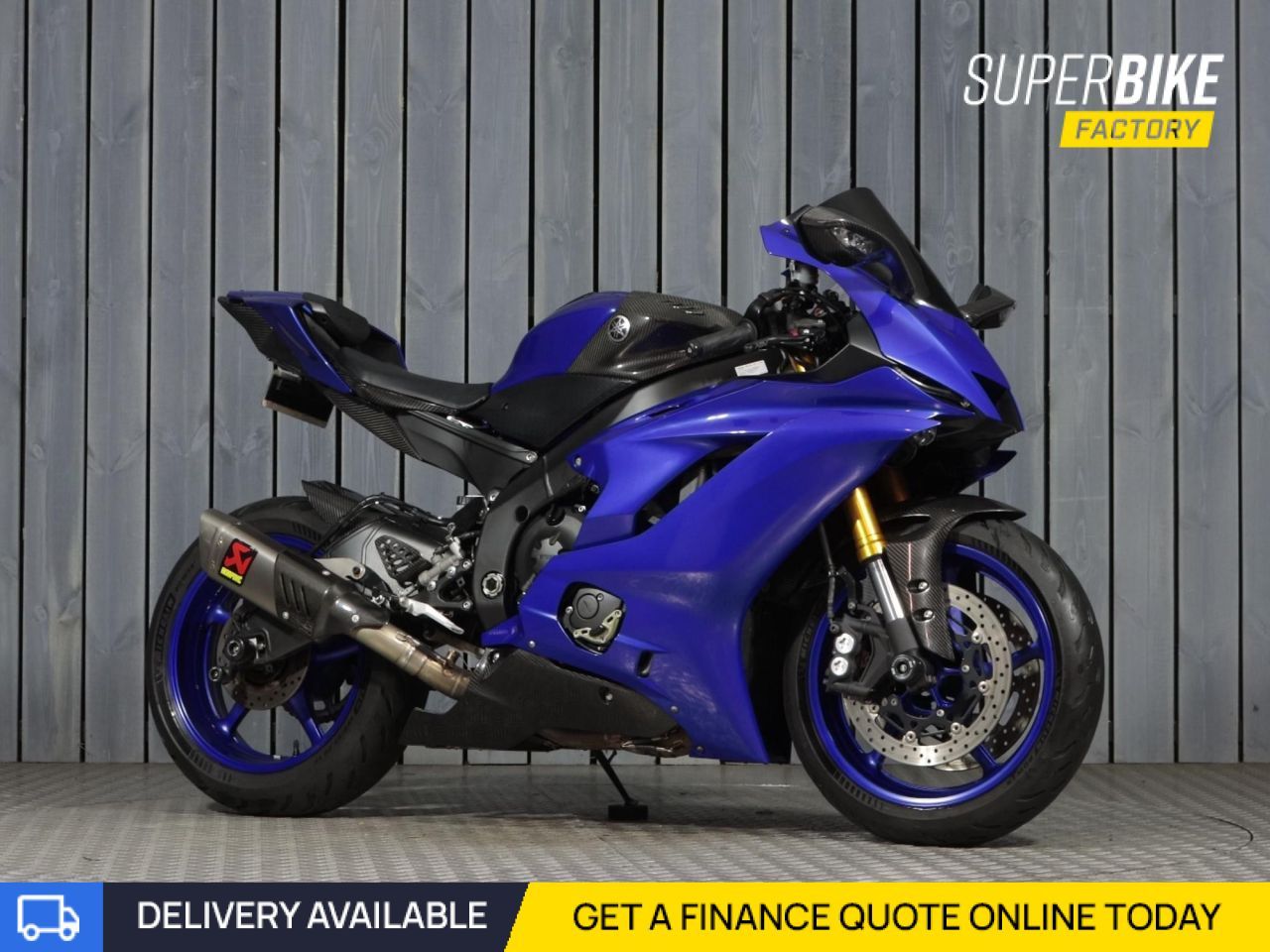 2017 YAMAHA R6 BLUE with 6588 miles - Used Motorbikes Dealer ...