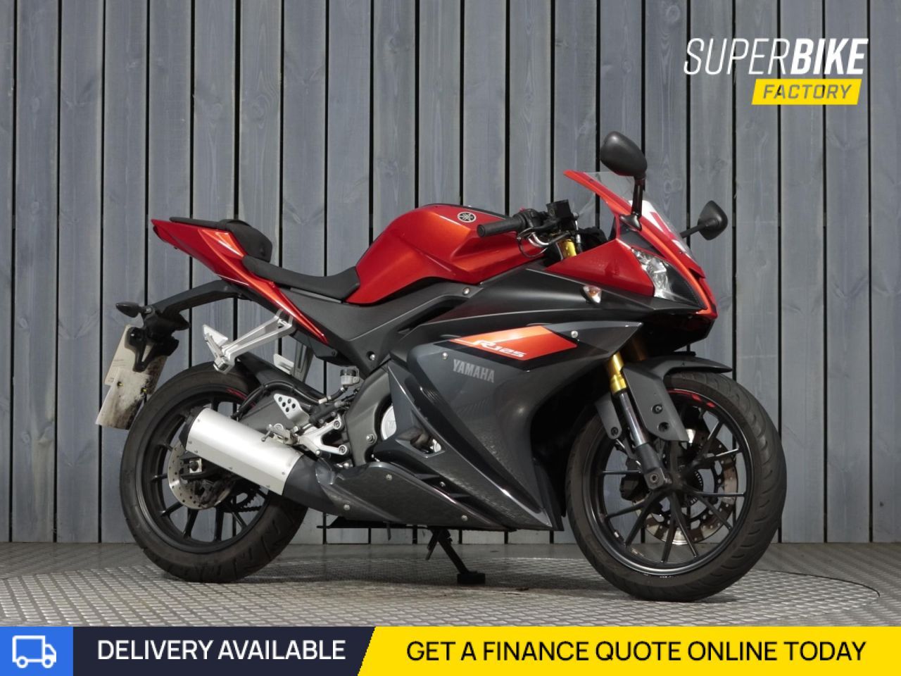 2016 YAMAHA R125 RED with 14384 miles - Used Motorbikes Dealer ...
