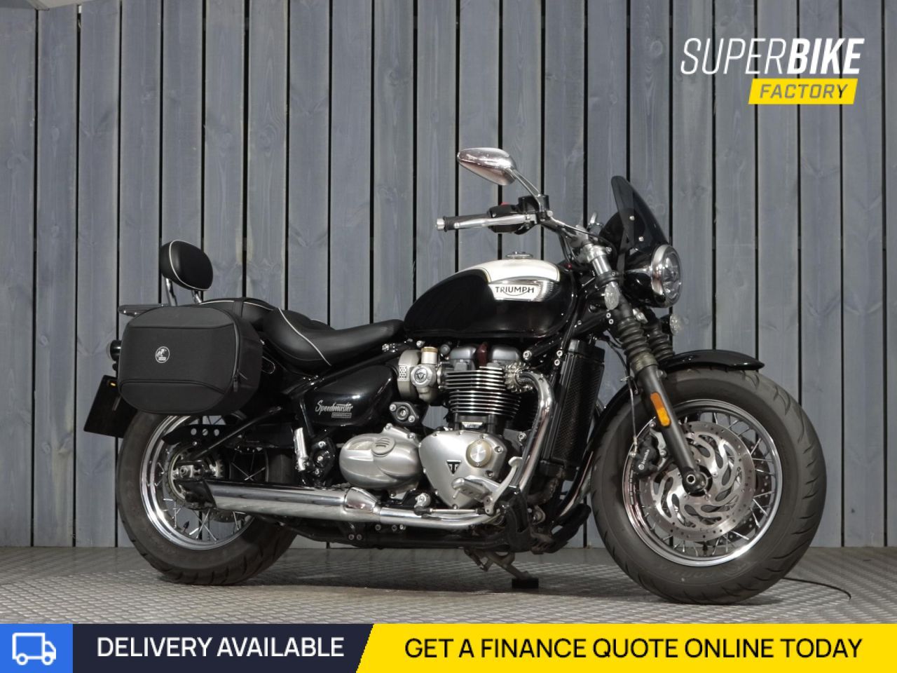 2018 TRIUMPH SPEEDMASTER 1200 WHITE with 4640 miles - Used Motorbikes ...