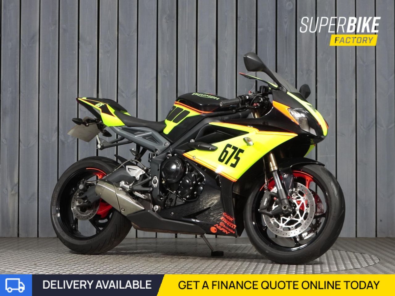 2016 TRIUMPH DAYTONA 675 - 15081 miles | Superbike Factory
