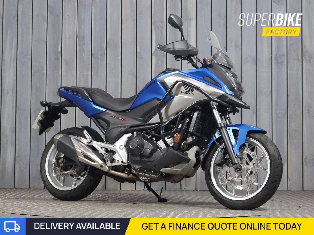 2018 HONDA NC750X BLUE with 15926 miles - Used Motorbikes Dealer ...