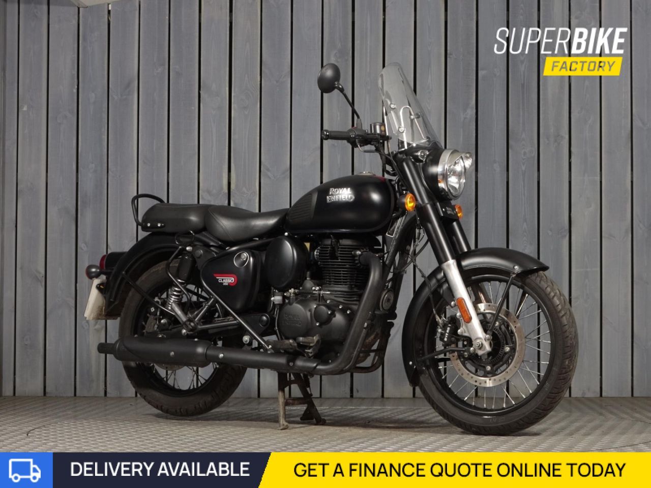 2022 ROYAL ENFIELD CLASSIC 350 BLACK with 464 miles - Used Motorbikes ...
