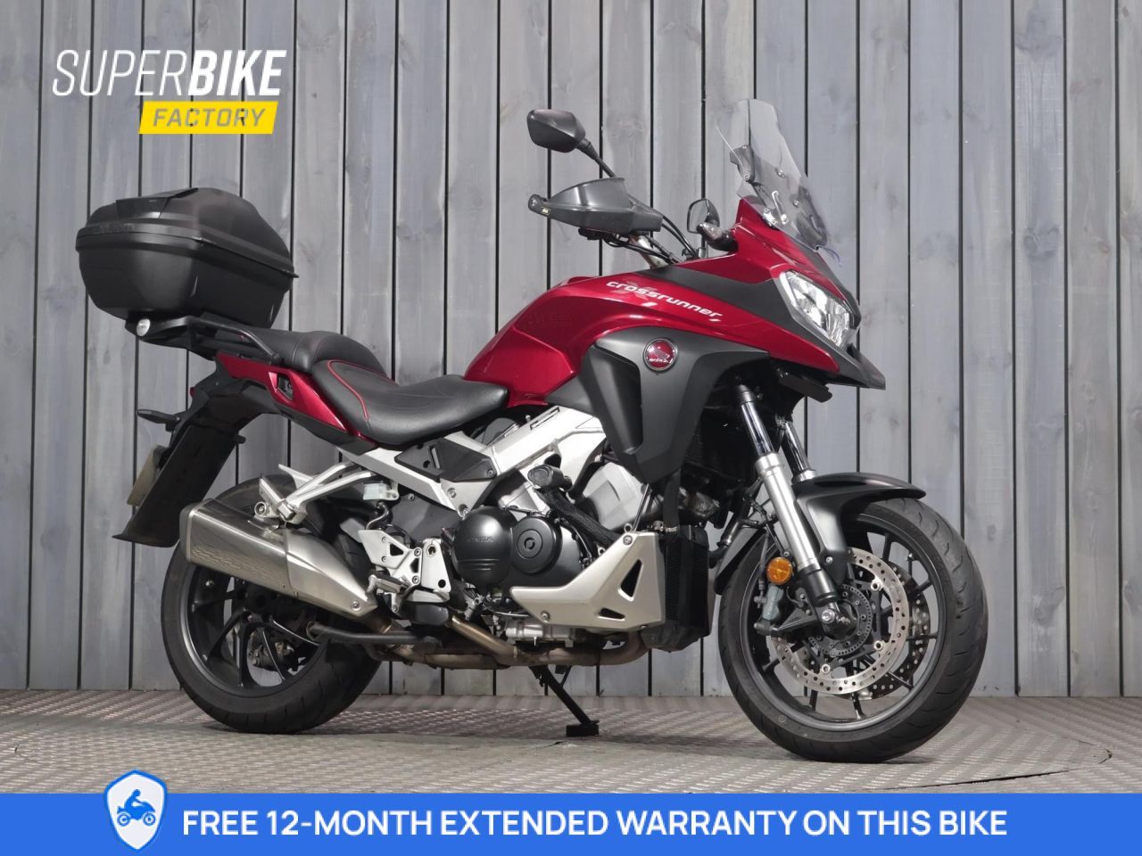 2017 HONDA VFR800X CROSSRUNNER RED with 20880 miles - Used Motorbikes Dealer: Cheshire ...