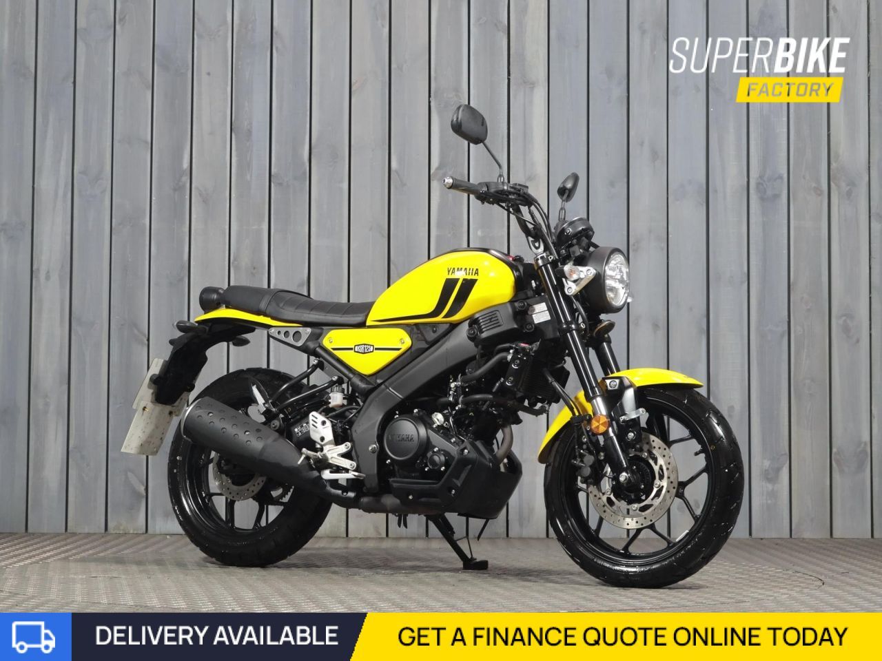 2023 YAMAHA XSR125 YELLOW with 2556 miles - Used Motorbikes Dealer ...