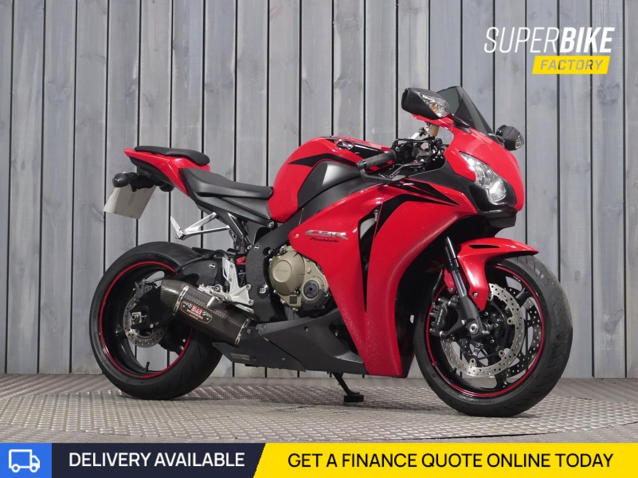 2008 HONDA CBR1000RR FIREBLADE RED with 21288 miles - Used Motorbikes ...
