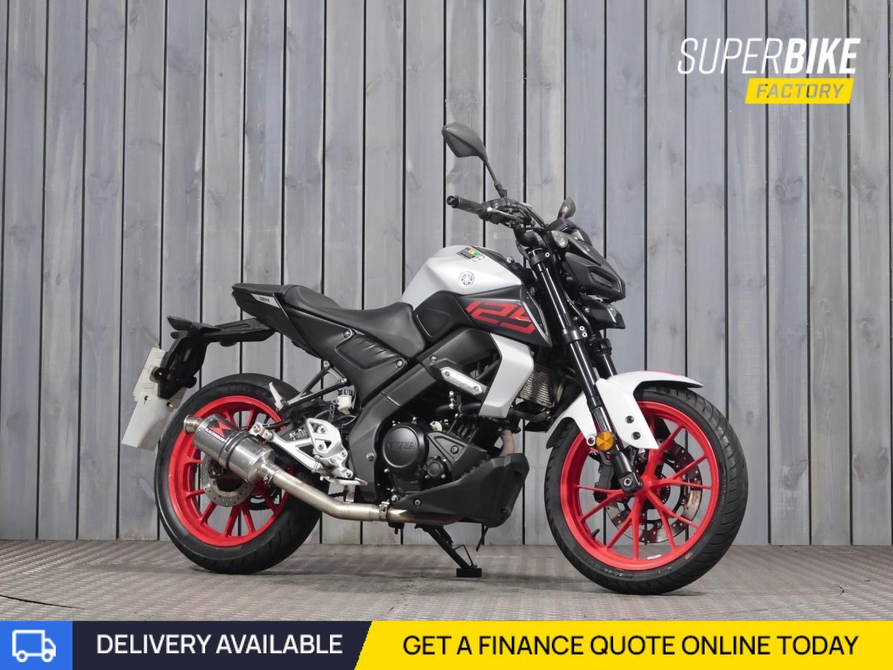 2020 YAMAHA MT-125 GREY with 13914 miles - Used Motorbikes Dealer ...
