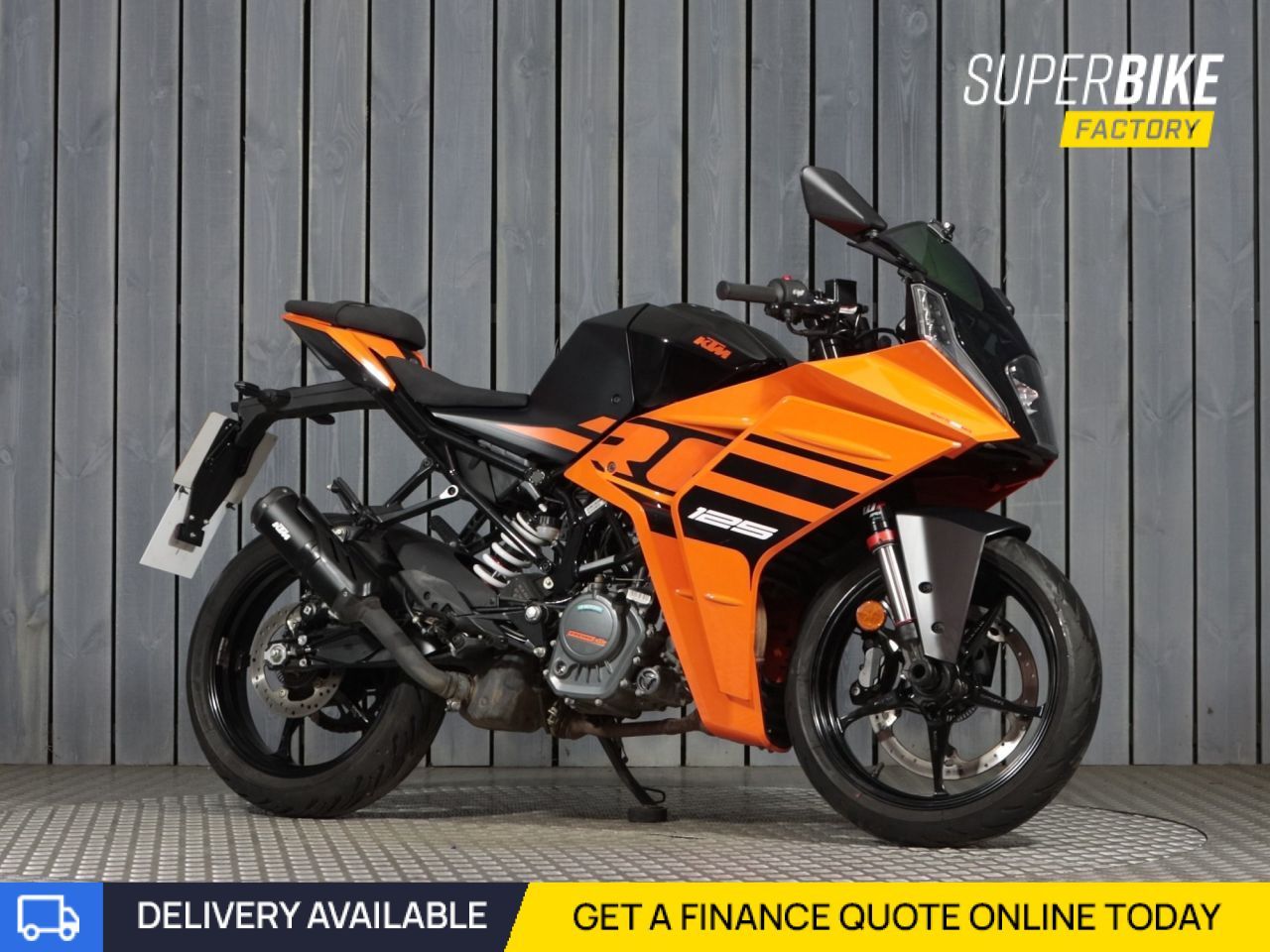 2024 KTM RC 125 BLACK with 3474 miles - Used Motorbikes Dealer ...