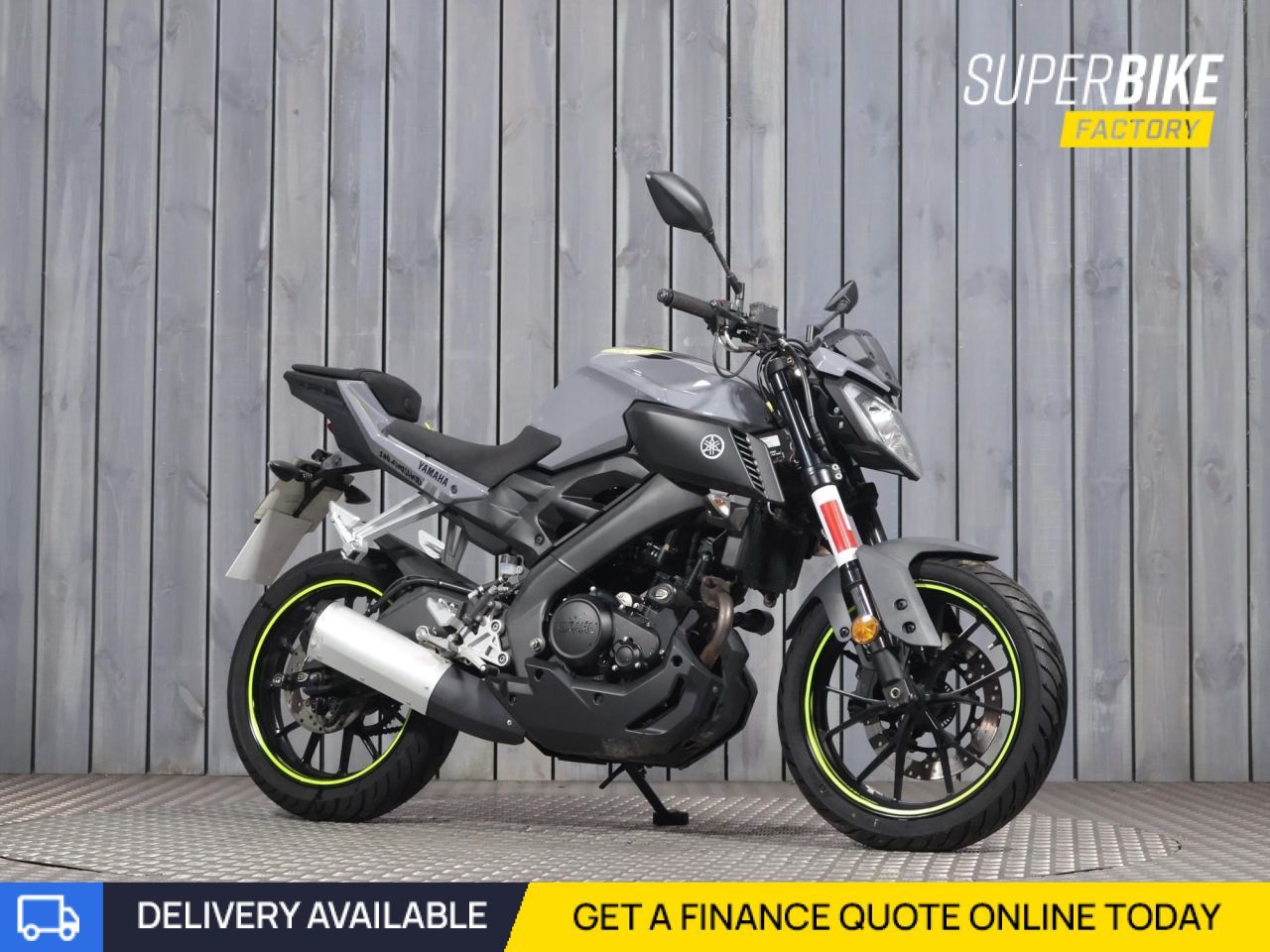 2017 YAMAHA MT-125 GREY with 9514 miles - Used Motorbikes Dealer ...