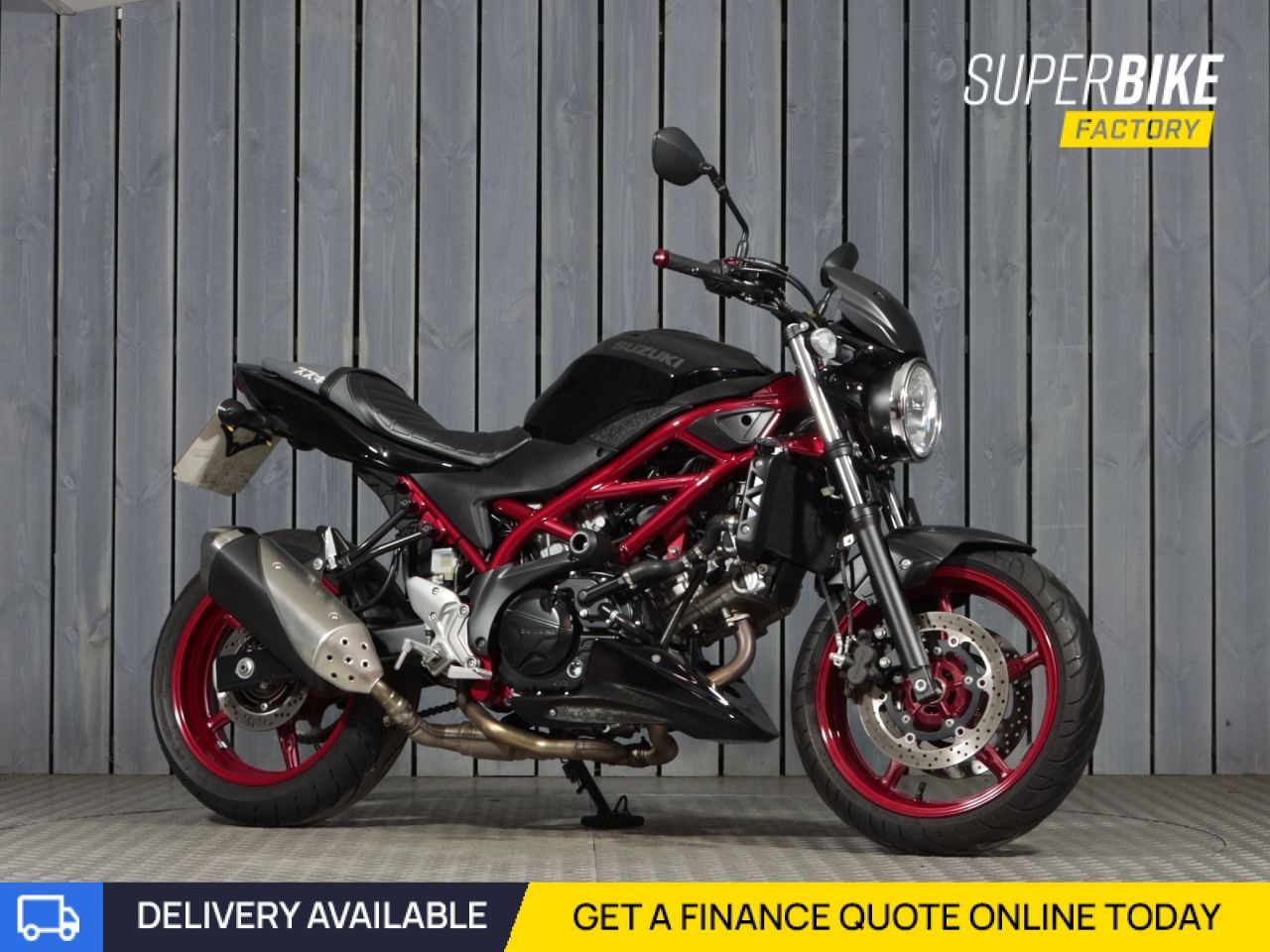 2018 SUZUKI SV650 BLACK with 7073 miles - Used Motorbikes Dealer ...