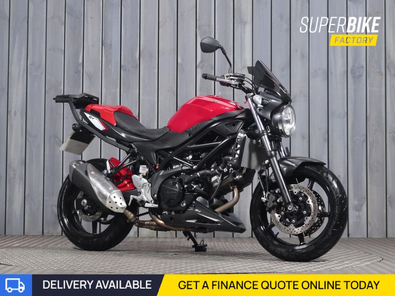 2017 SUZUKI SV650 RED with 8360 miles - Used Motorbikes Dealer ...