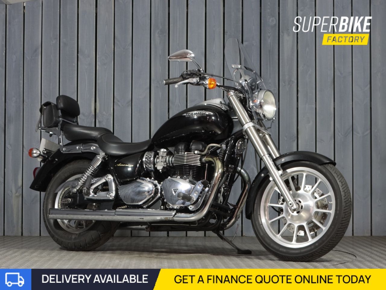2007 TRIUMPH BONNEVILLE AMERICA 865 - 10976 miles | Superbike Factory