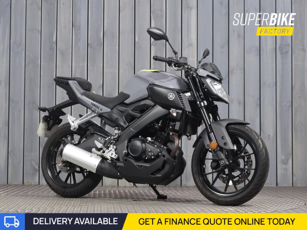 2017 YAMAHA MT-125 GREY with 2068 miles - Used Motorbikes Dealer ...