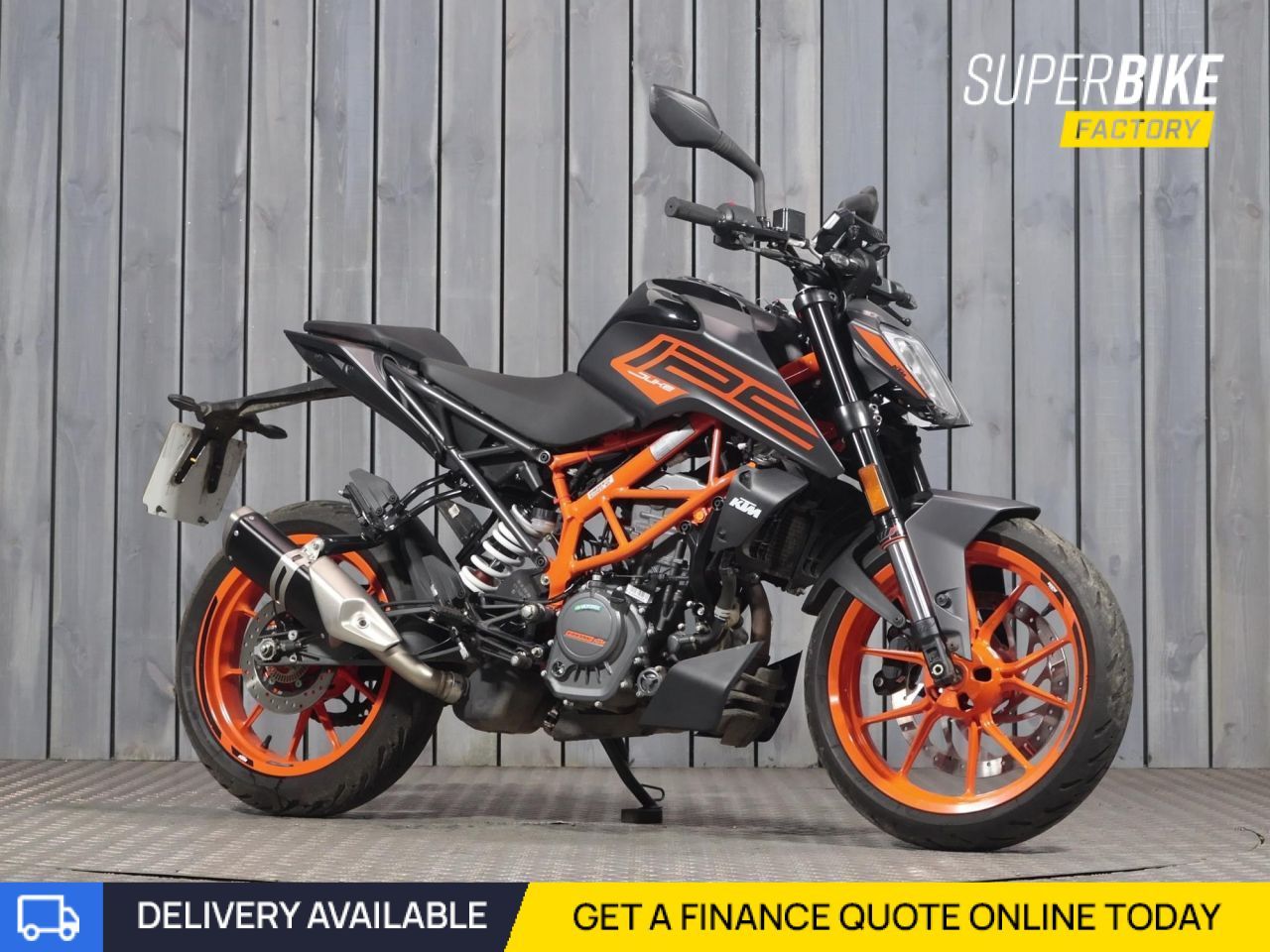 2023 KTM 125 DUKE BLACK with 1971 miles - Used Motorbikes Dealer ...