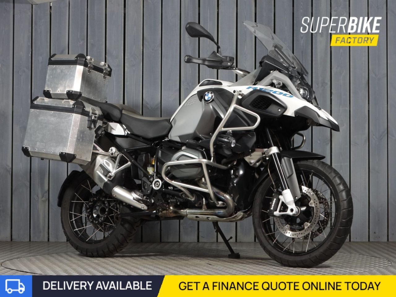 2015 BMW R1200GS ADVENTURE WHITE with 15000 miles - Used Motorbikes ...