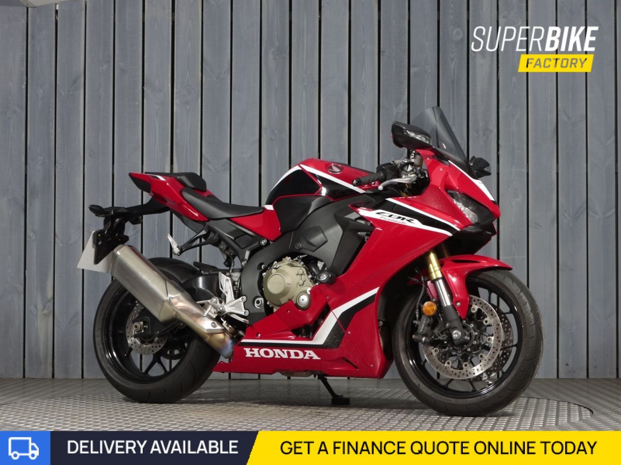 2019 HONDA CBR1000RR FIREBLADE RED with 2261 miles - Used Motorbikes ...