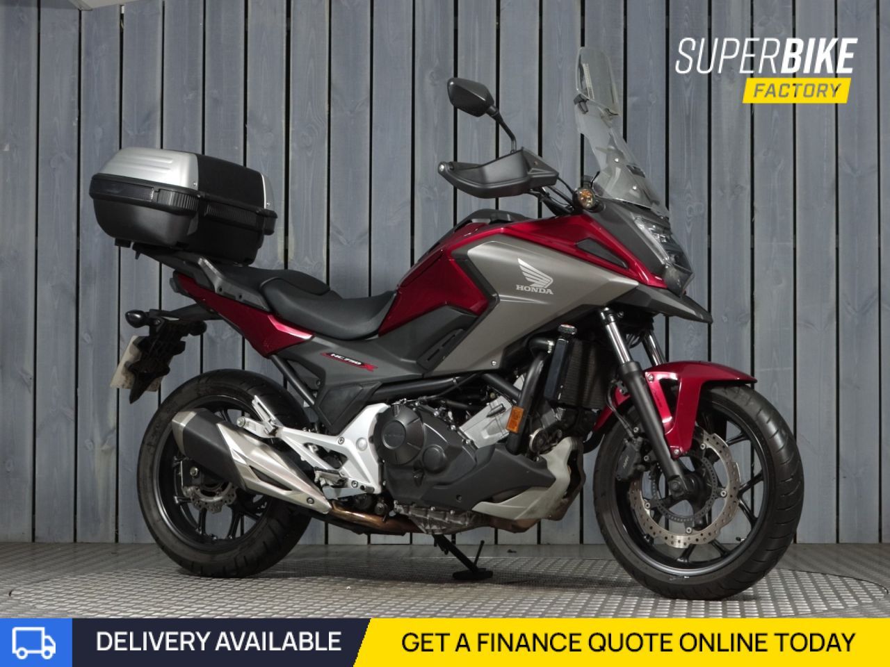 2019 HONDA NC750X RED with 15355 miles - Used Motorbikes Dealer ...